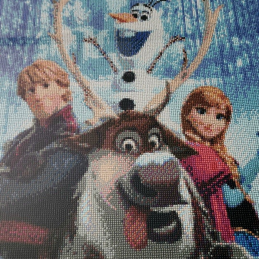 Diamond Art - Frozen, Hobbies & Toys, Stationery & Craft, Art & Prints ...