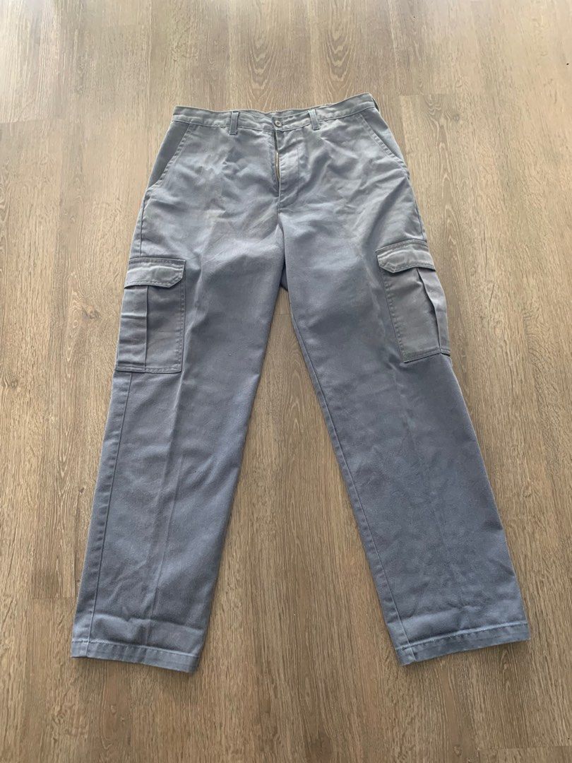 Dickies Navy Blue Cargo Pants Mens Fashion Bottoms Jeans On Carousell
