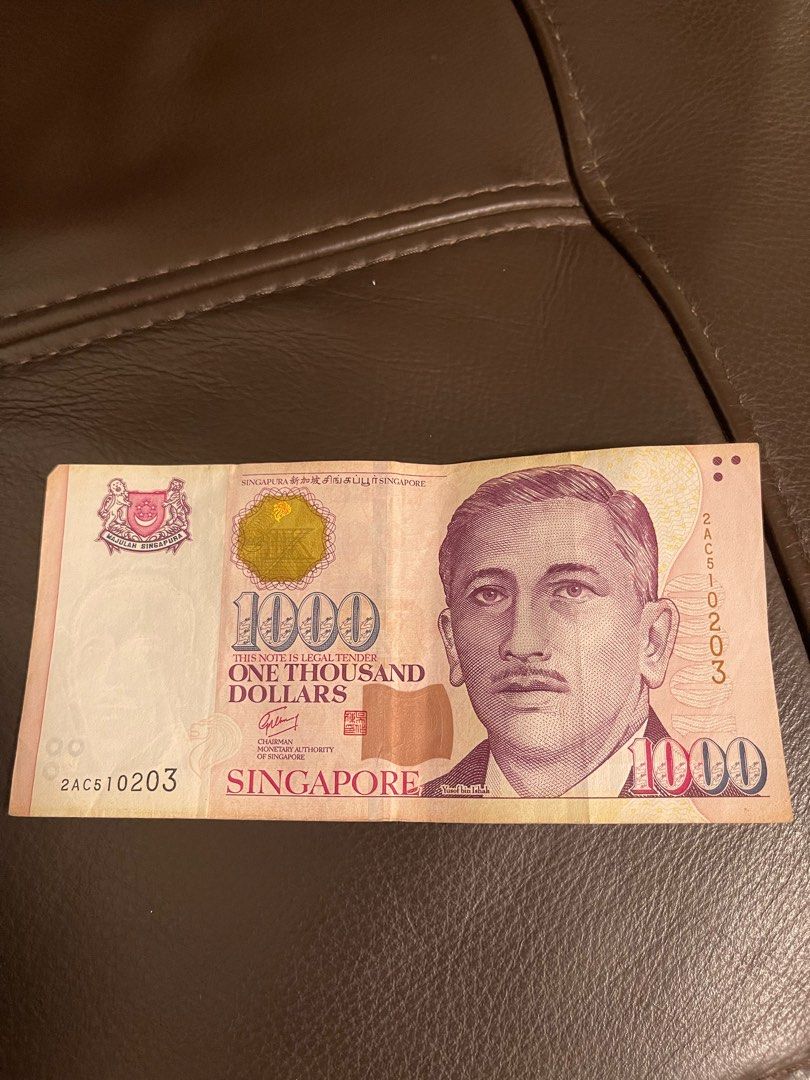 Discontinued $1000 dollar note, Hobbies & Toys, Memorabilia ...