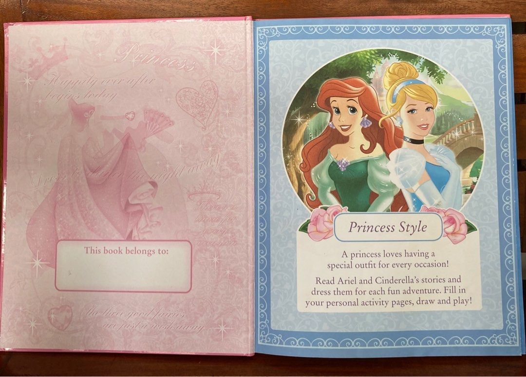 Disney Princess - Friendship Adventures book, Hobbies & Toys, Books ...