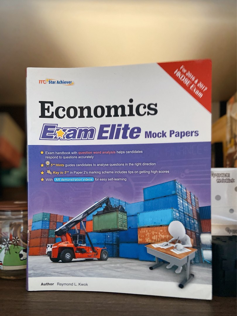 [DSE] Economics Mock Exam Papers｜Economics Exam Elite, 興趣及遊戲, 書本 & 文具, 書本及雜誌 - 補充練習 - Carousell