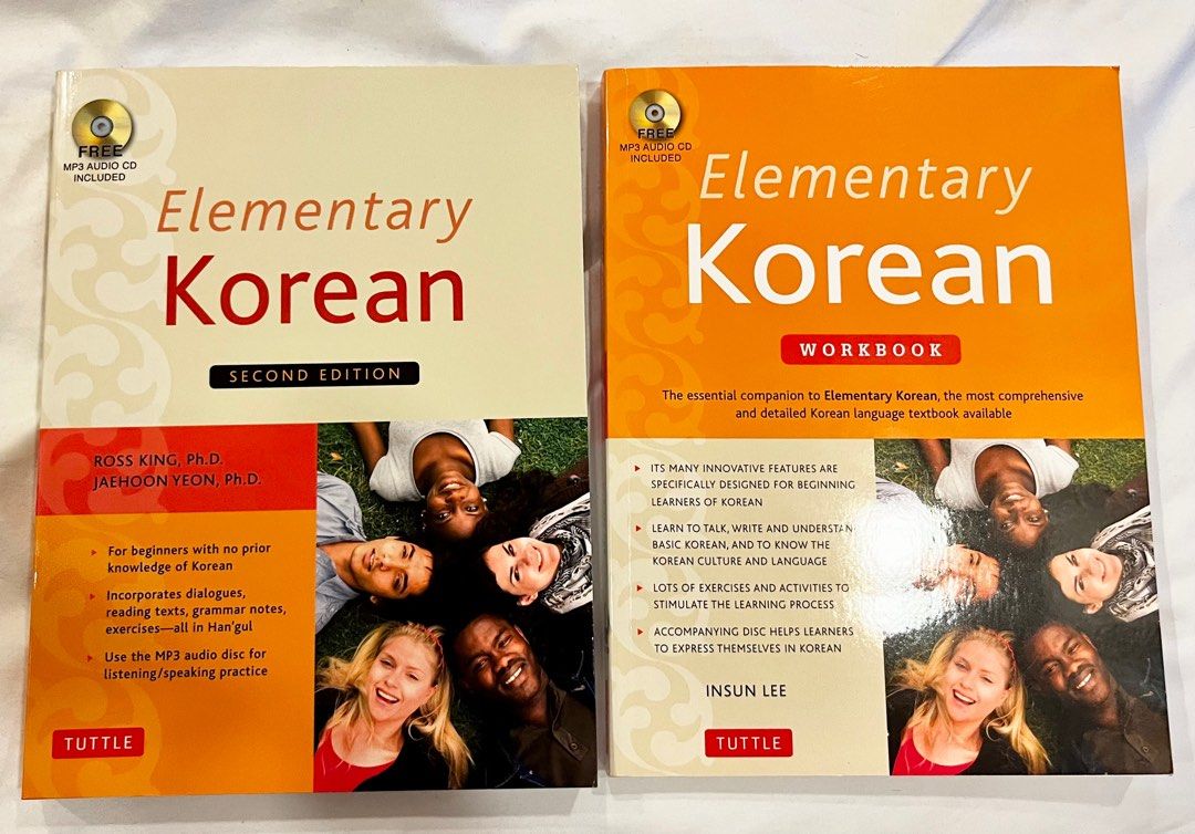 Elementary Korean Textbook & Workbook, Hobbies & Toys, Books ...
