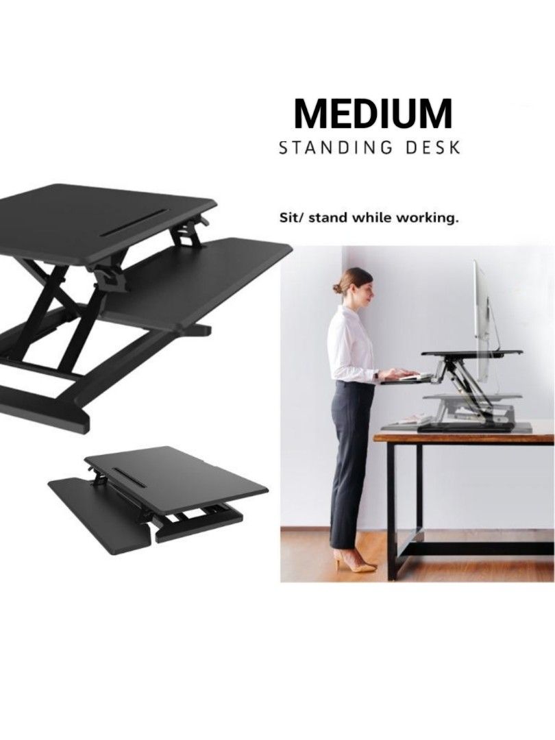 Ergonomic Work Desk Riser - TakeAseat.sg / HumanScale / HP, Furniture ...