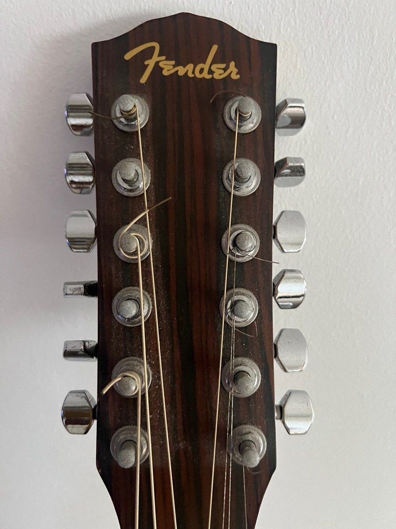 Fender 12 String Guitar, Hobbies & Toys, Music & Media, Musical ...