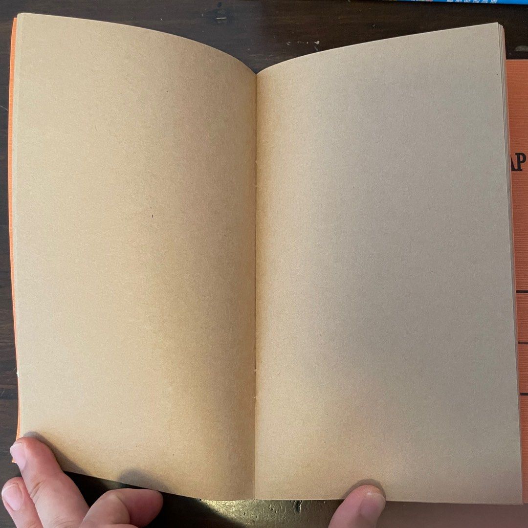 Field Notebook Kraft Scrape Book Made in Japan, Hobbies & Toys ...