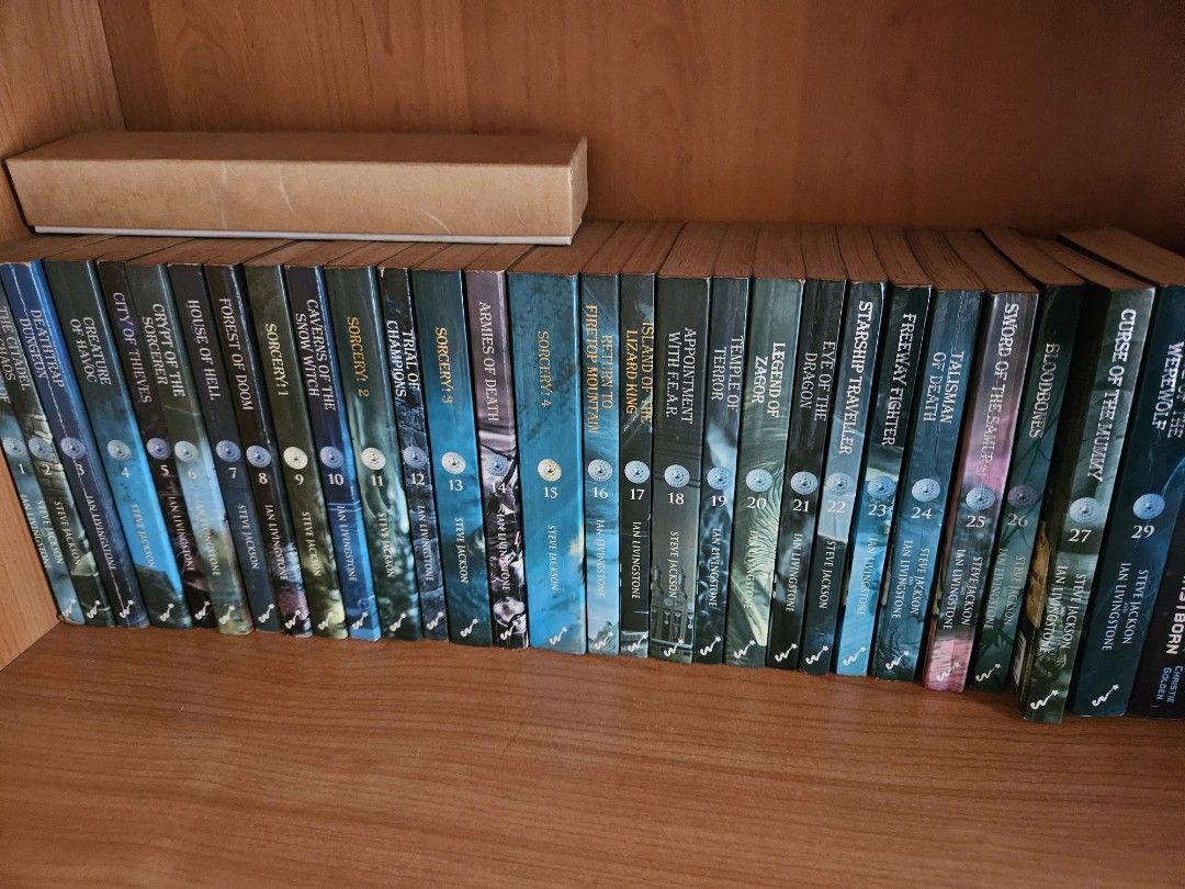 Fighting fantasy series, Hobbies & Toys, Books & Magazines, Children's ...