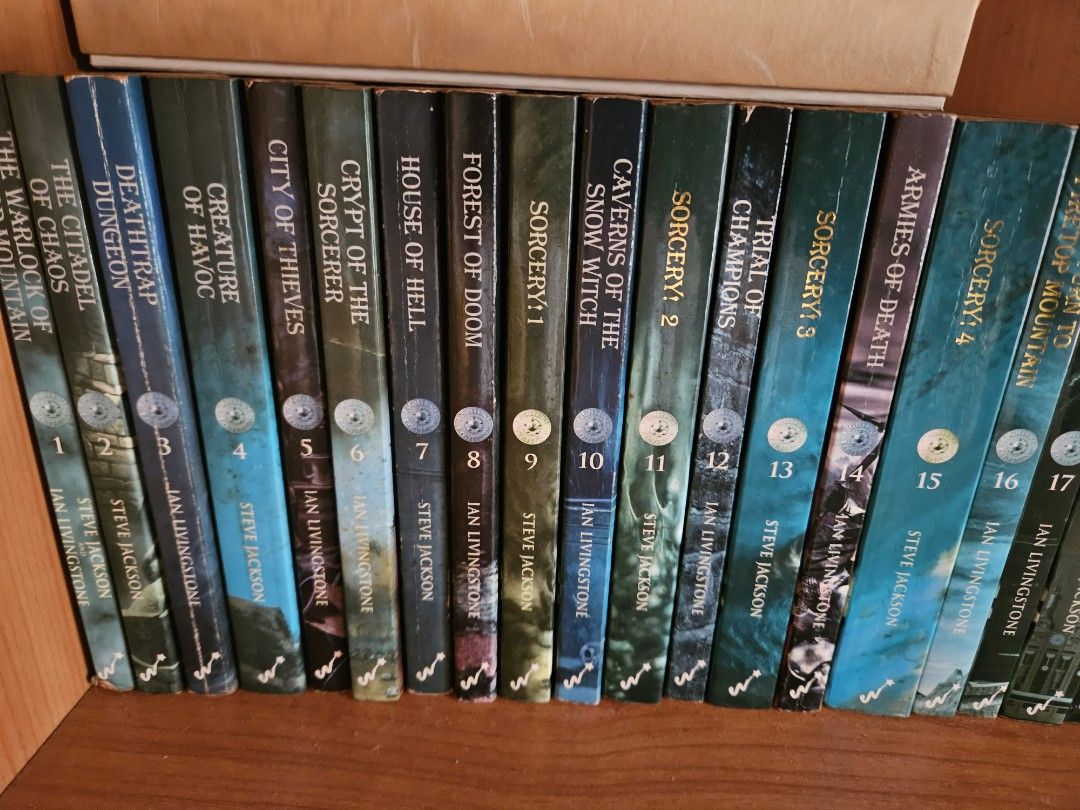 Fighting fantasy series, Hobbies & Toys, Books & Magazines, Children's ...
