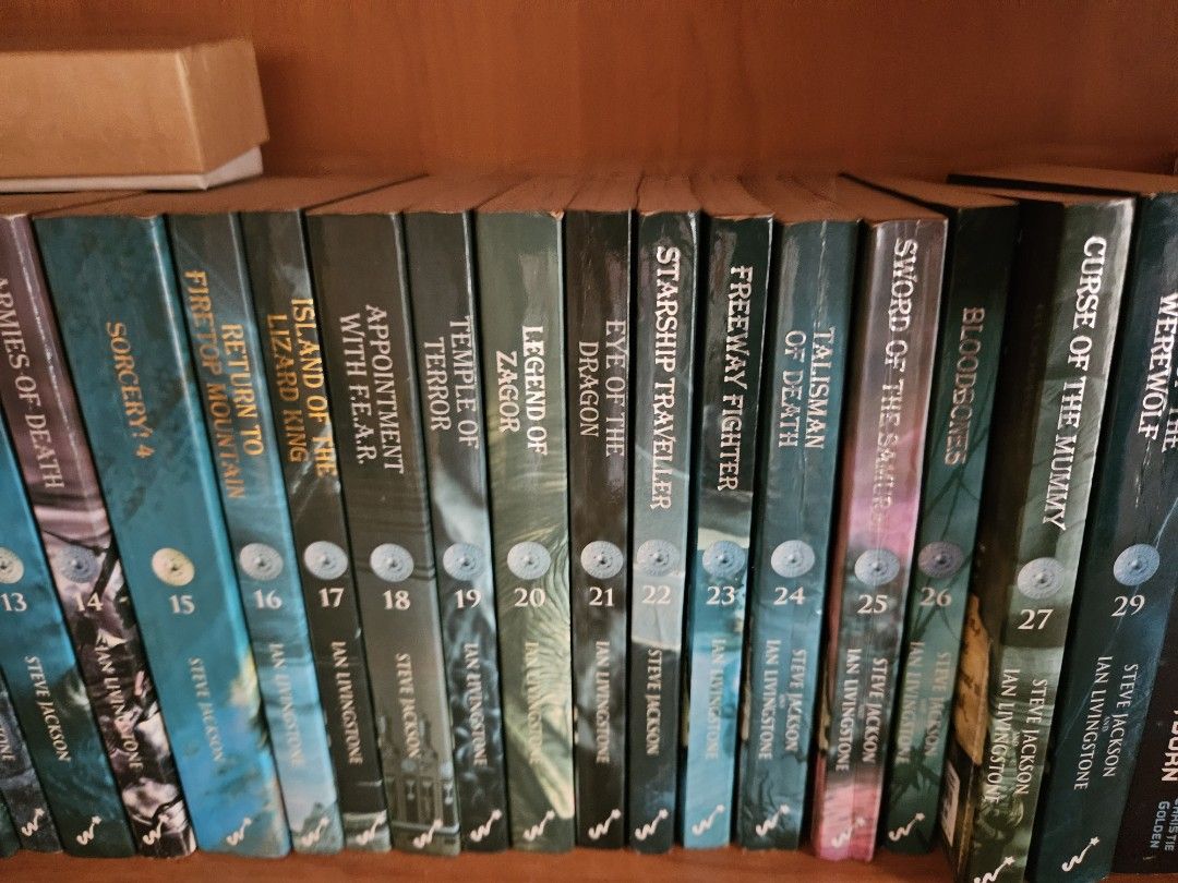 Fighting fantasy series, Hobbies & Toys, Books & Magazines, Children's ...