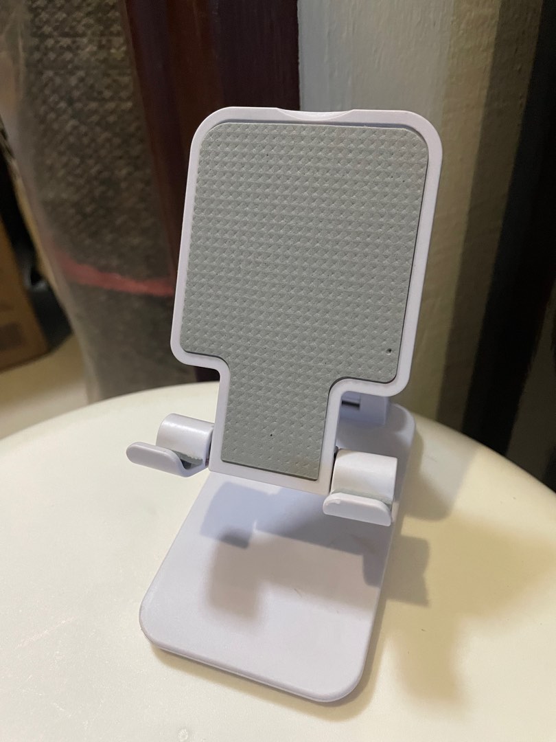 Folding Desktop Phone Stand in White, Mobile Phones & Gadgets, Mobile & Gadget Accessories ...
