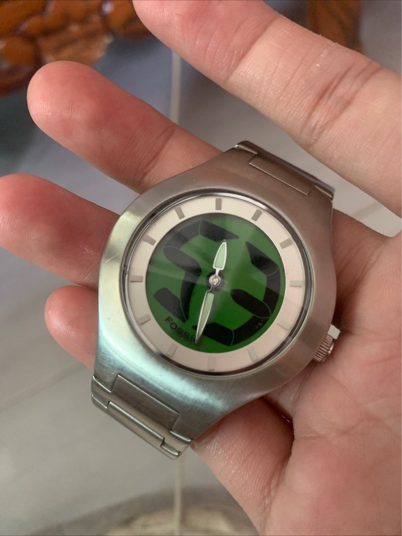 FOSSIL BIG TIC (VINTAGE), Men's Fashion, Watches & Accessories, Watches ...