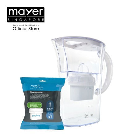 [FREE DELIVERY] Mayer 2L Compact Water Filter Jug MMFK621, TV & Home ...