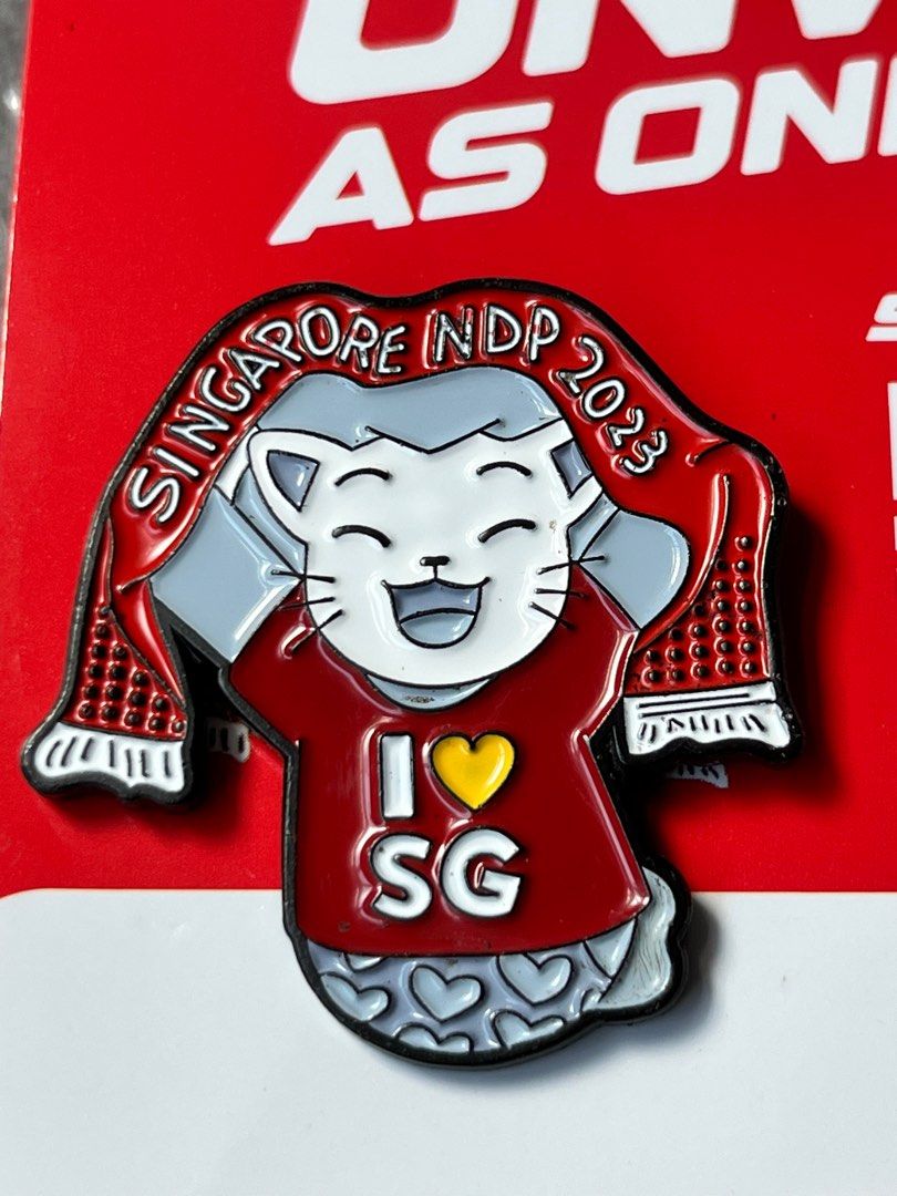 Free NDP 2023 pin, Hobbies & Toys, Memorabilia & Collectibles, Fan ...