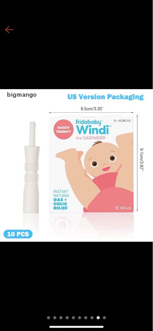 Fridababy Windi the Gaspasser, Babies & Kids, Bathing & Changing, Other ...