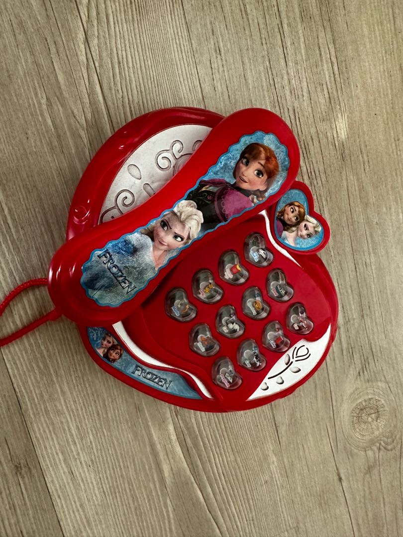 Frozen Elsa Anna telephone phone toy, Hobbies & Toys, Toys & Games on ...