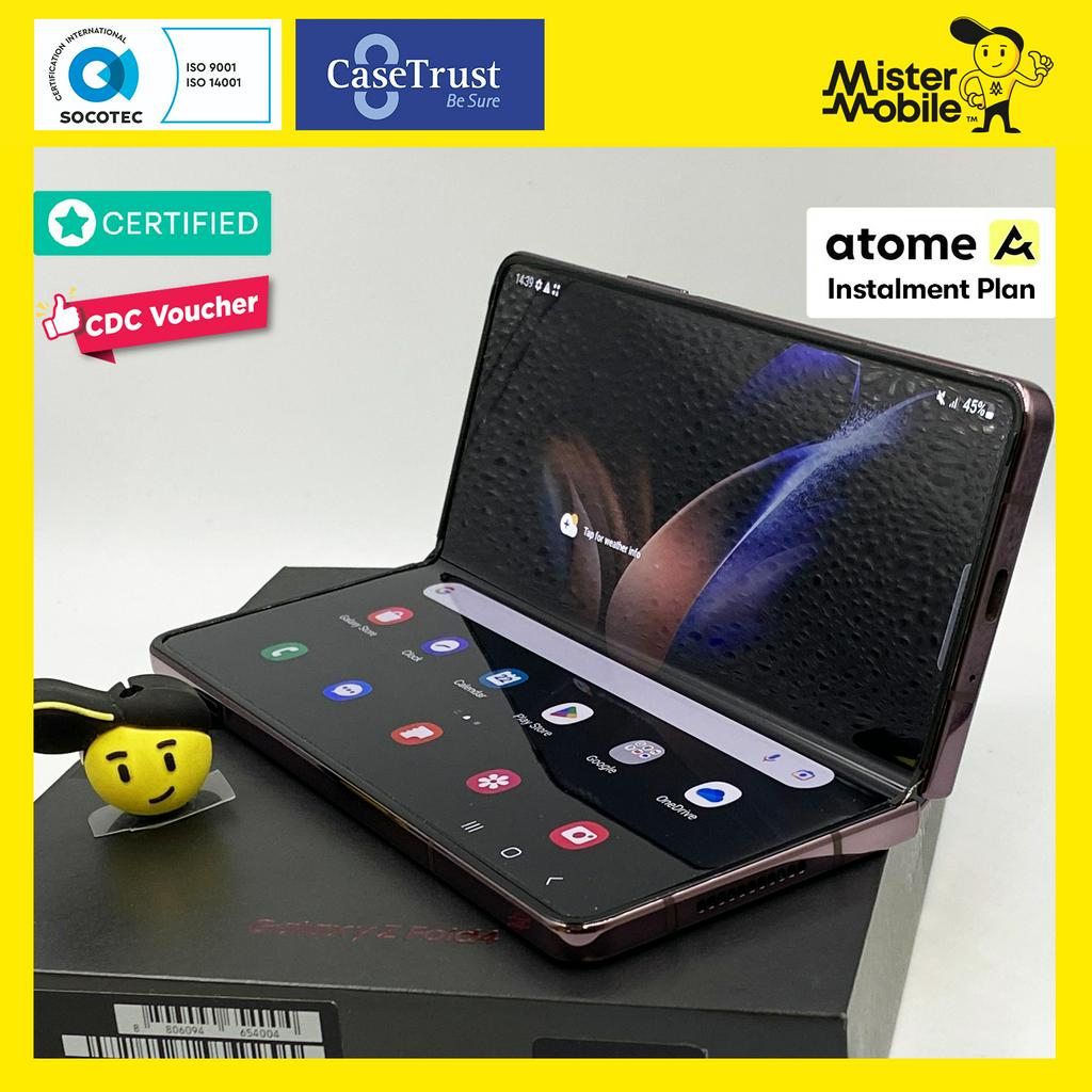 Galaxy Z Fold 4 Burgundy 256GB, Mobile Phones & Gadgets, Mobile Phones ...
