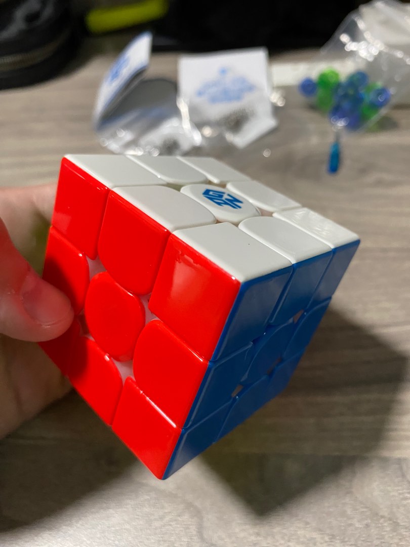 GAN RUBIX CUBE UV COATED CUBE, Hobbies & Toys, Toys & Games on Carousell
