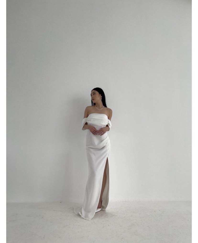 Gemme Tiffany ROM Dress, Women's Fashion, Dresses & Sets, Evening ...