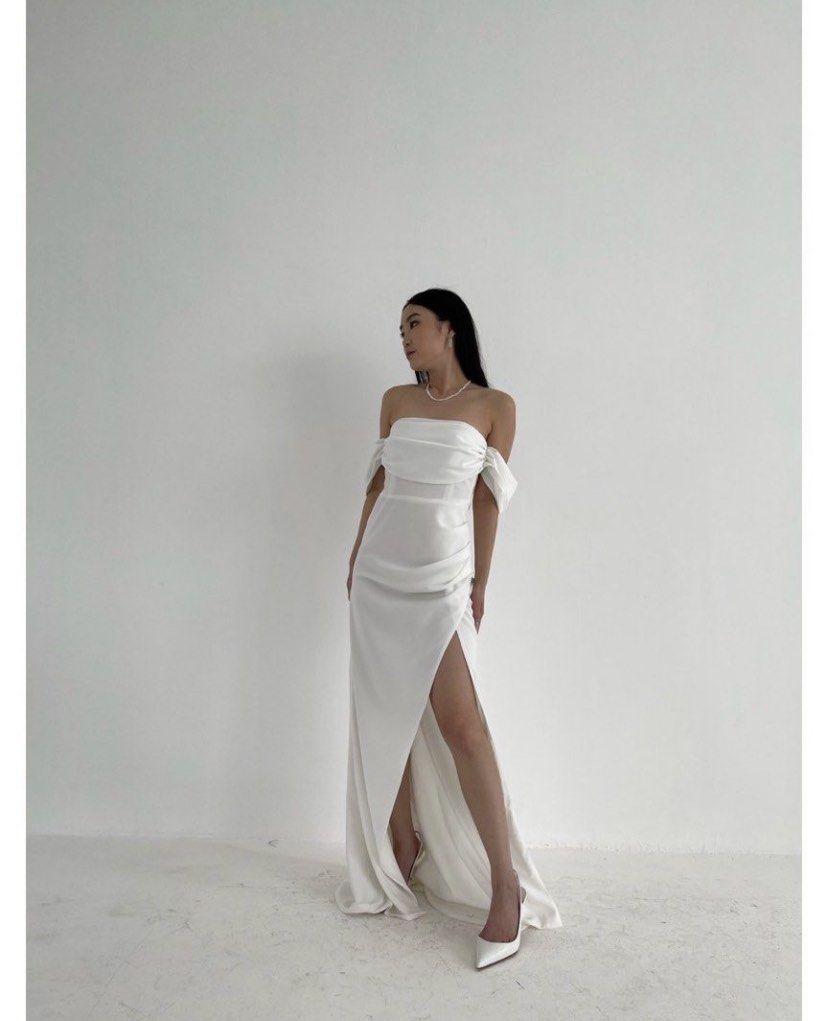 Gemme Tiffany ROM Dress, Women's Fashion, Dresses & Sets, Evening ...