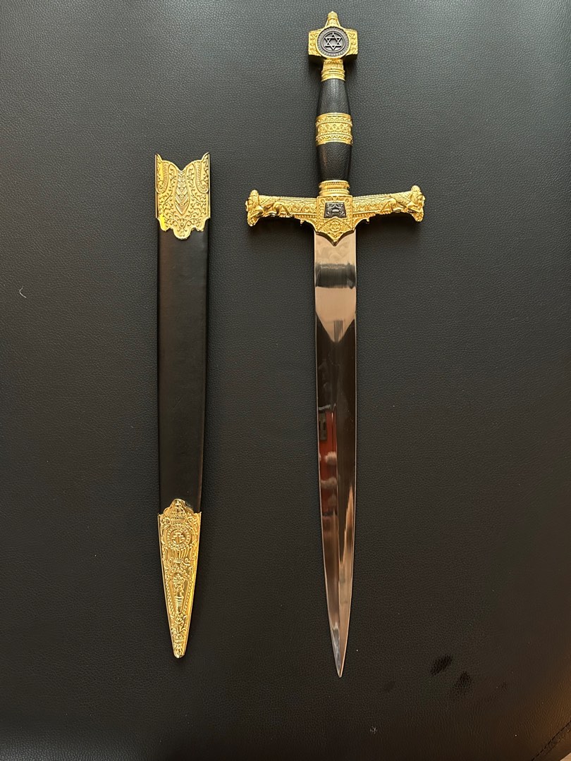 Gold dagger, Hobbies & Toys, Memorabilia & Collectibles, Vintage ...
