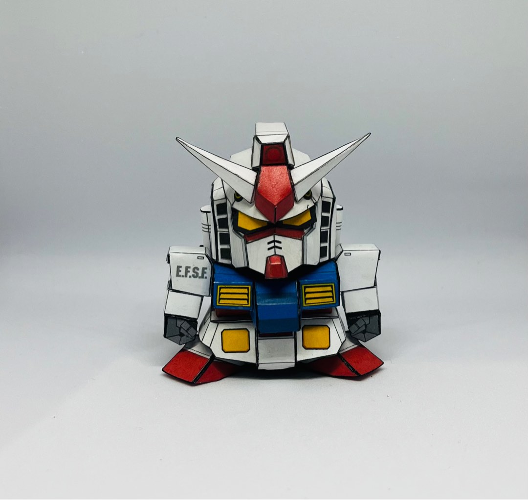 Gundam Papercraft, Hobbies & Toys, Toys & Games on Carousell