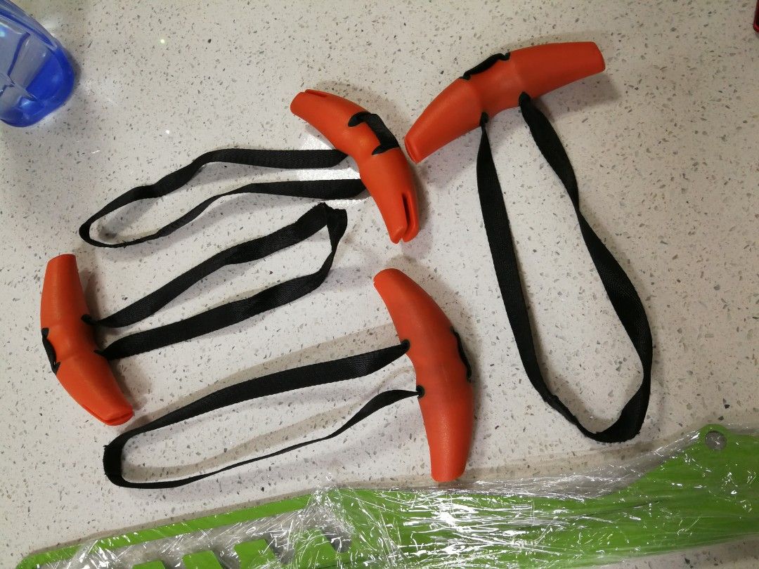 GYM cable machine attachment, pull down bar, tricep rope, banana hanger ...