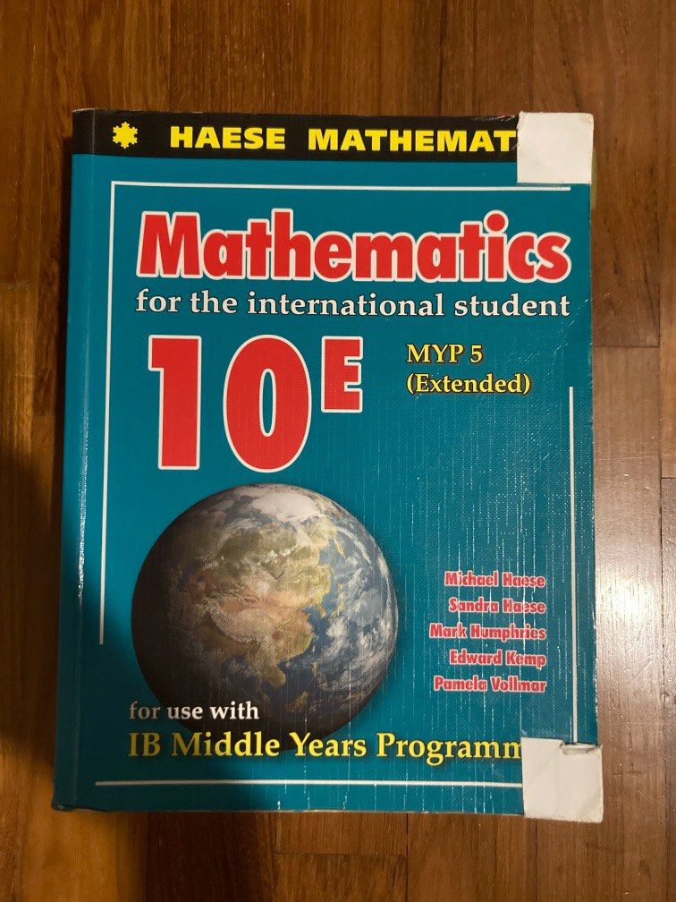 Haese Mathematics IB textbook 10e, Hobbies & Toys, Books & Magazines ...