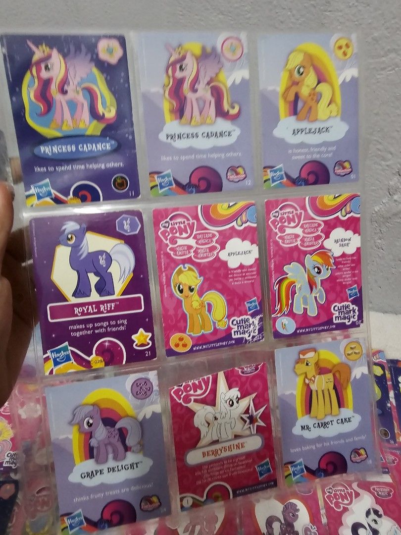 Hasbro My Little Pony Cards (144 pieces) on Carousell
