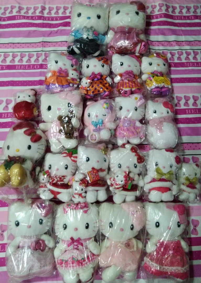 Hello Kitty usj plushies on Carousell