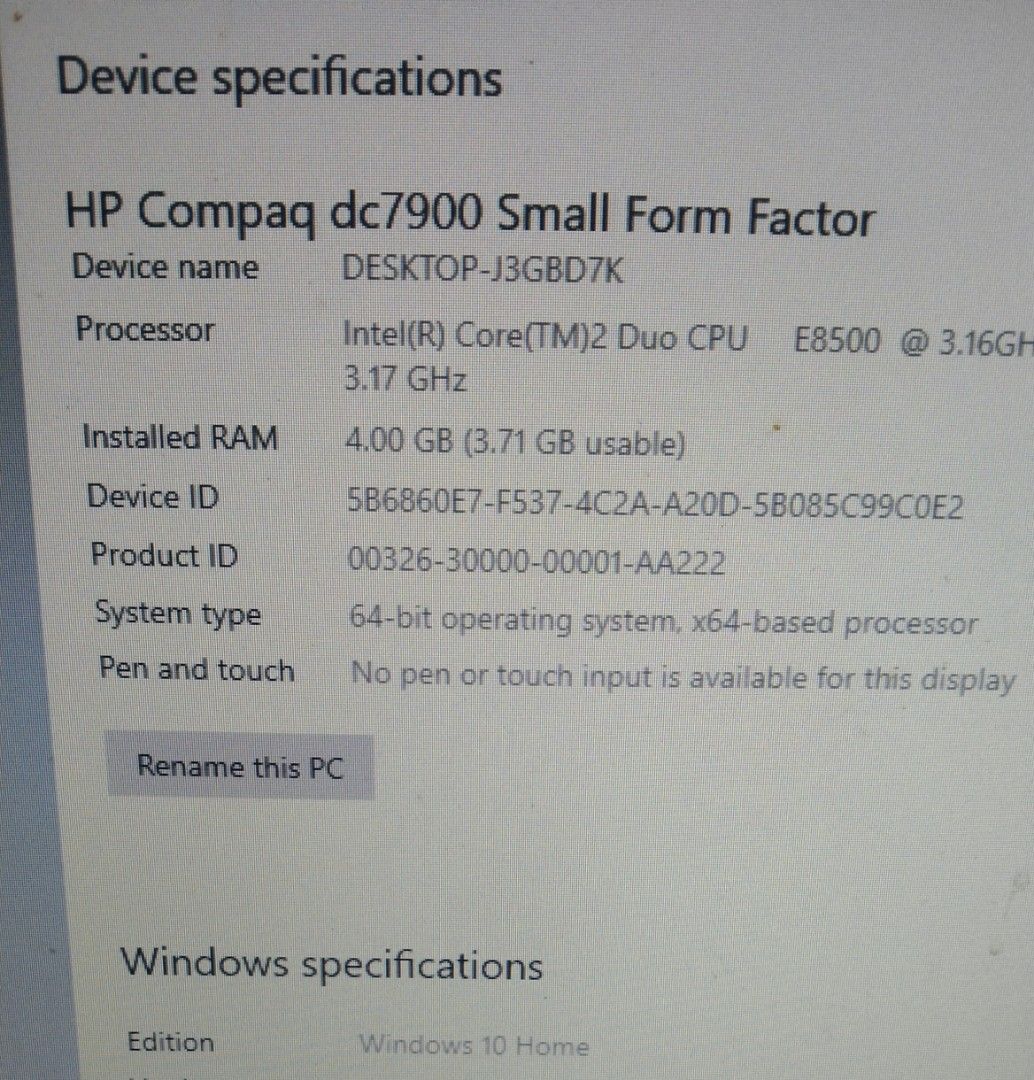 HP Compaq dc 7900, Computers & Tech, Desktops on Carousell