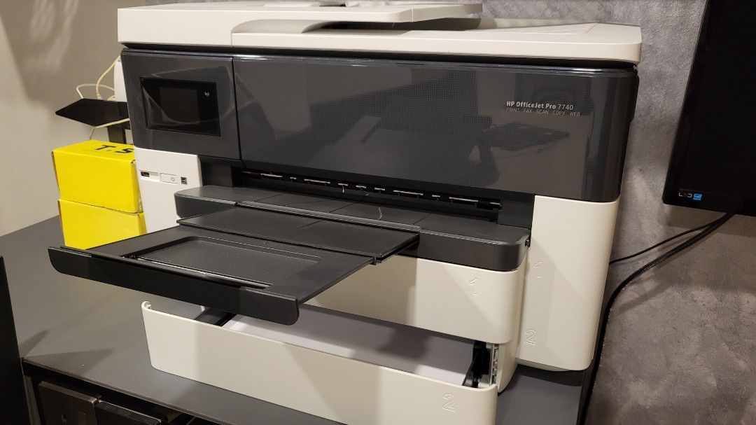 HP Office jet Pro 7740, Computers & Tech, Printers, Scanners & Copiers ...