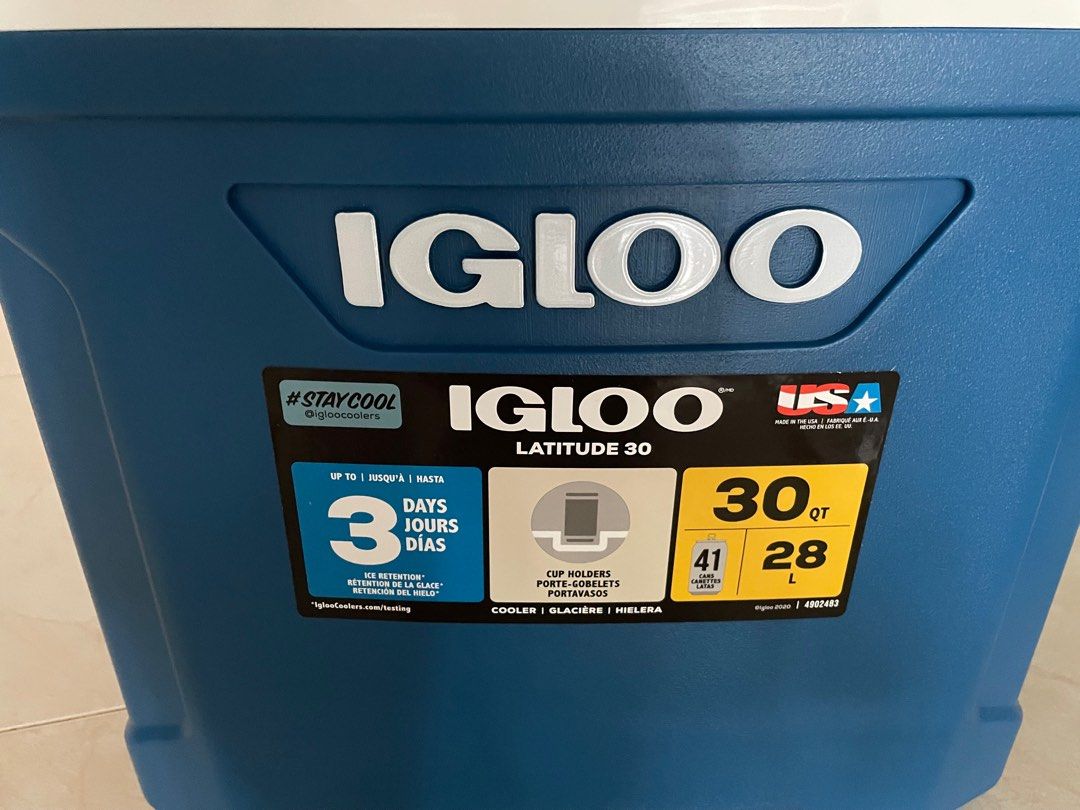 Igloo cooler box, Furniture & Home Living, Home Improvement ...