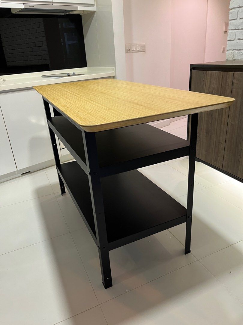 IKEA Bror Work Bench, Furniture & Home Living, Furniture, Tables & Sets ...