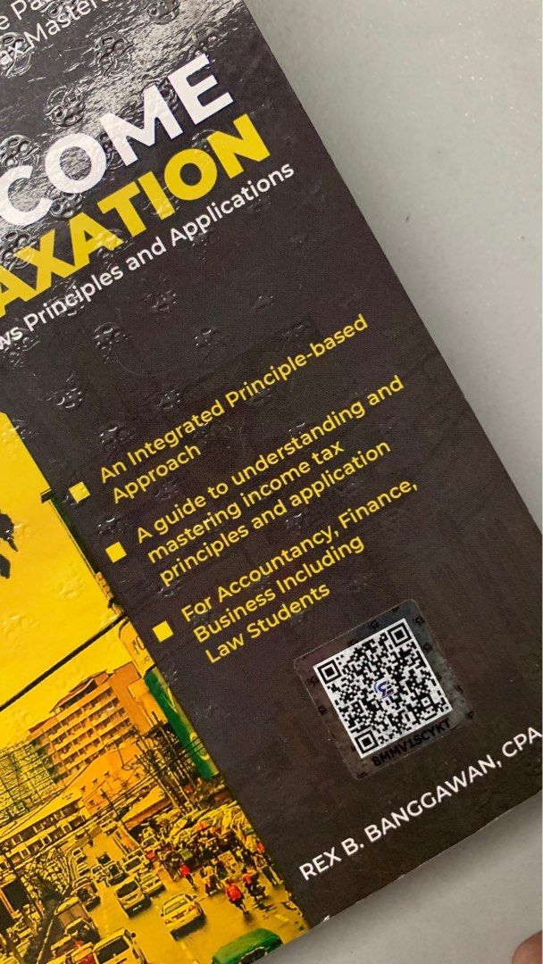 Income Taxation by Rex Banggawan, Hobbies & Toys, Books & Magazines ...