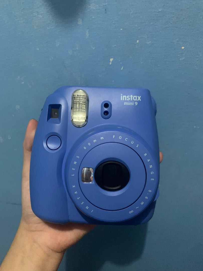 Instax Mini 9 Cobalt Blue (2019) w/ receipt and box, Photography ...