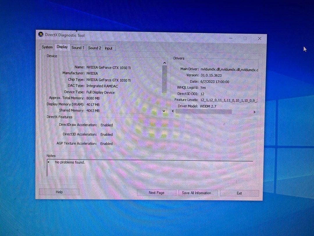 Intel i3 9th Gen 8GB RAM 1TB HDD 120GB SSD GeForce GTX 1050Ti 4GB VRAM ...