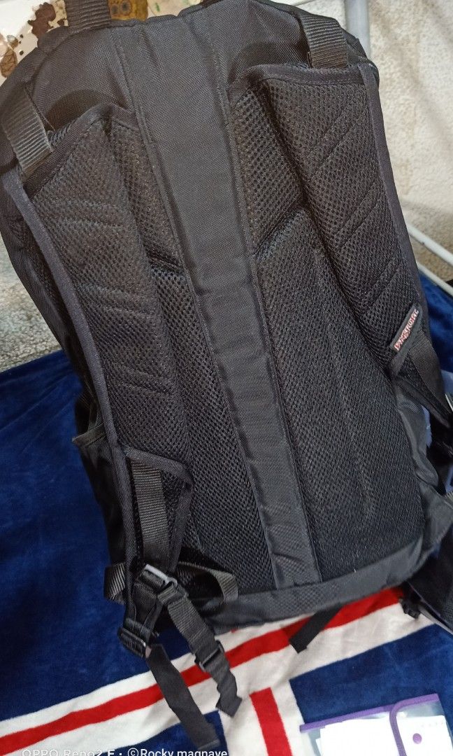 Jansport Watchtower Backpack Black, Men's Fashion, Bags, Backpacks on ...