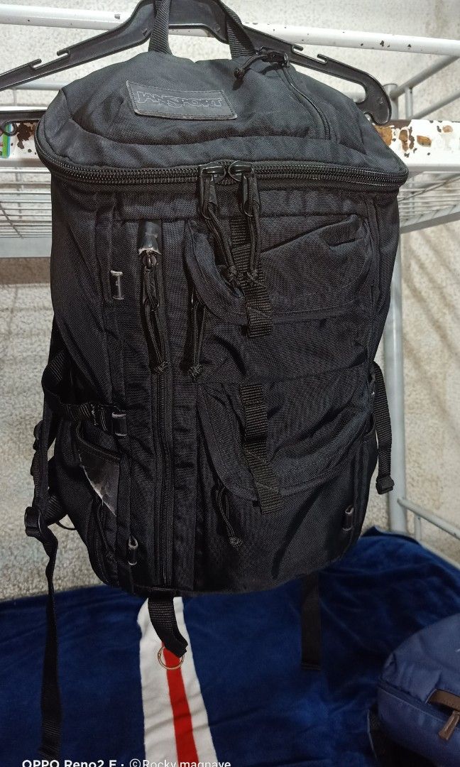 Jansport Watchtower Backpack Black, Men's Fashion, Bags, Backpacks on ...