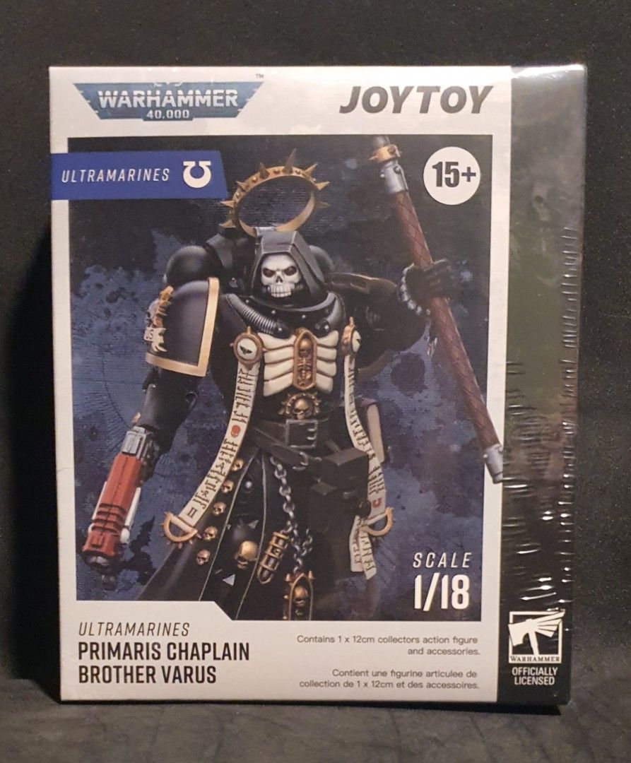JoyToy Warhammer 40k Ultramarines Primaris Chaplain Brother Varus ...