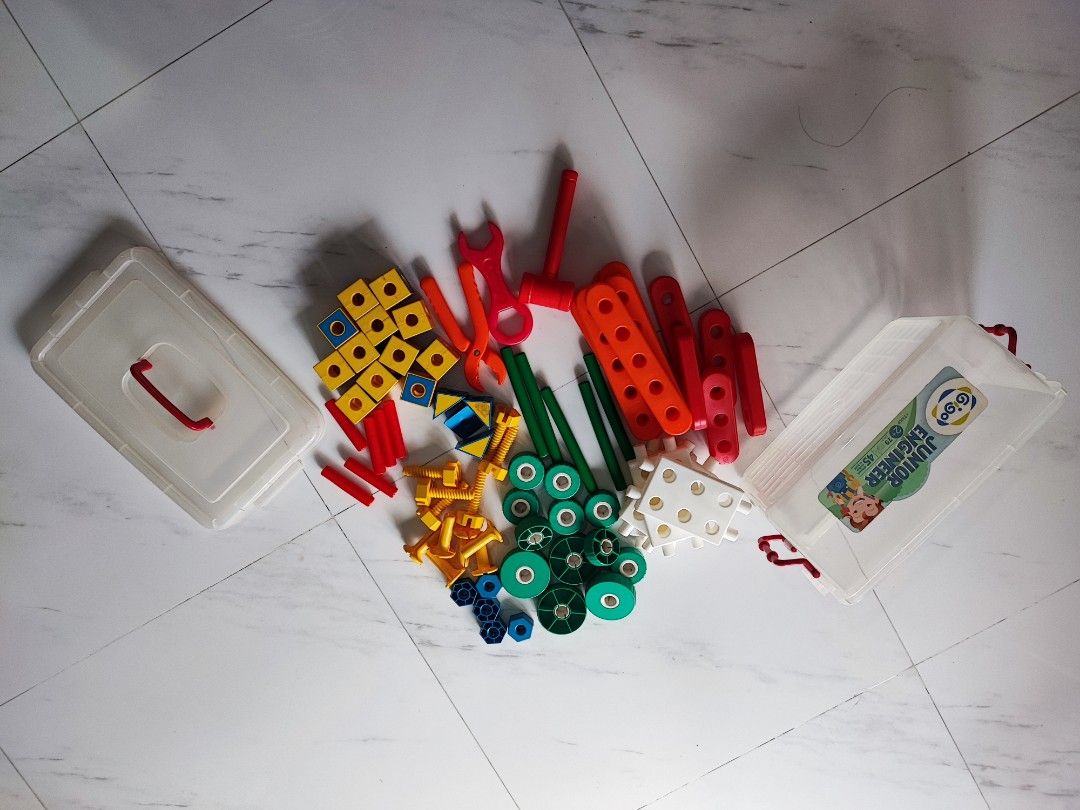 Junior Engineer Gigo Lego Build, Hobbies & Toys, Toys & Games on Carousell