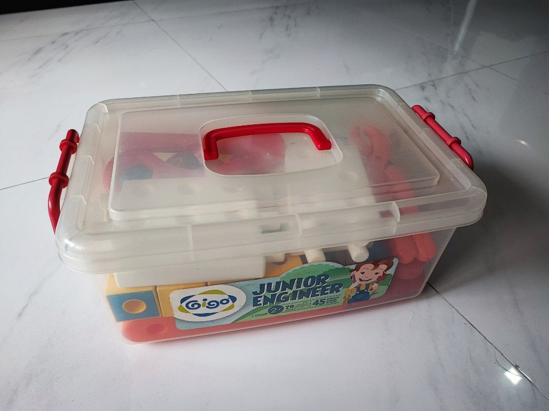 Junior Engineer Gigo Lego Build, Hobbies & Toys, Toys & Games on Carousell