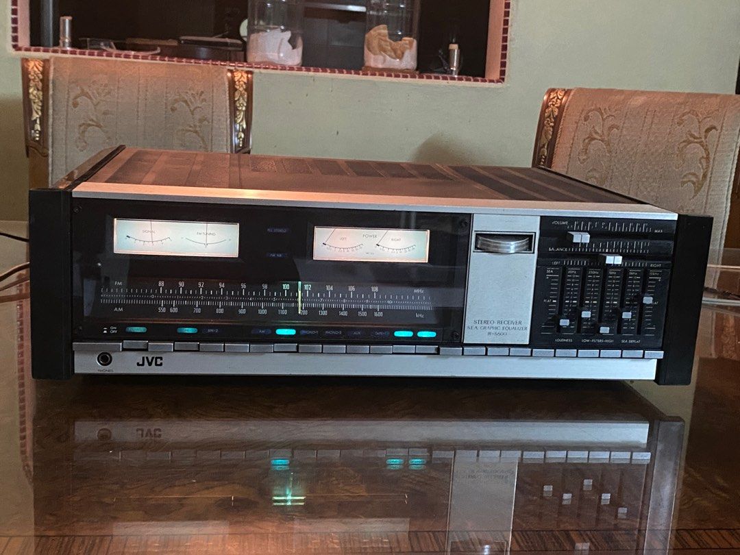 JVC JR-S600 S.E.A Eq Stereo AM/FM Receiver, Audio, Soundbars, Speakers ...