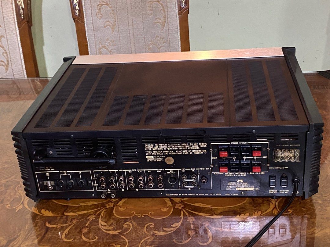 JVC JR-S600 S.E.A Eq Stereo AM/FM Receiver, Audio, Soundbars, Speakers ...