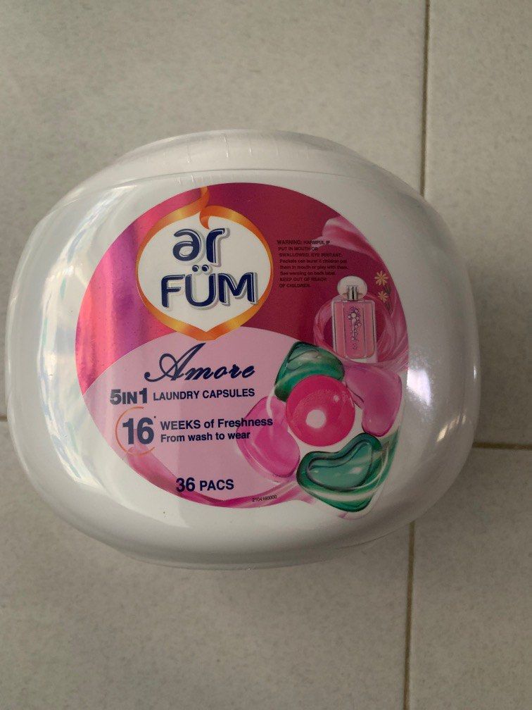 Ka 4 in 1 laundry pods/ capsule ; Arfum laundry pods, Furniture & Home ...