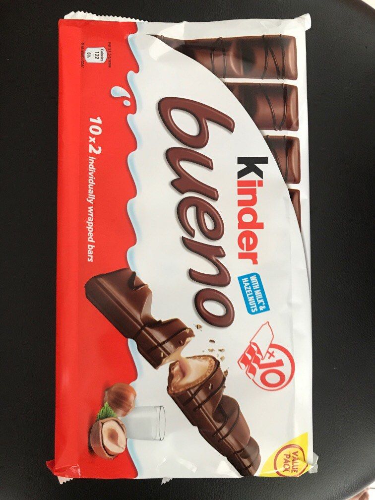 Kinder bueno, Food & Drinks, Other Food & Drinks on Carousell
