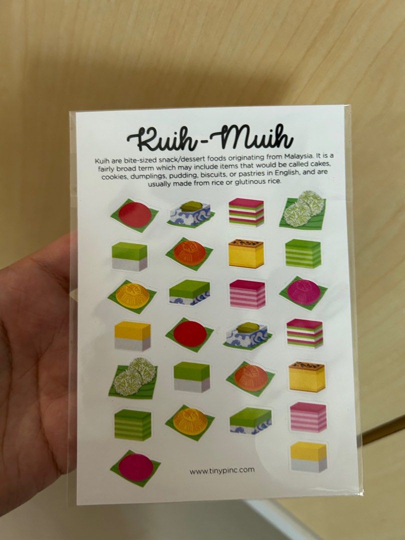 Kuih Muih Stickers, Hobbies & Toys, Stationery & Craft, Other ...