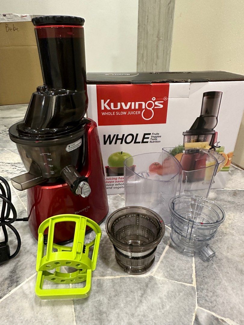 Kuvings Whole Slow Juicer, TV & Home Appliances, Kitchen Appliances, Juicers, Blenders ...