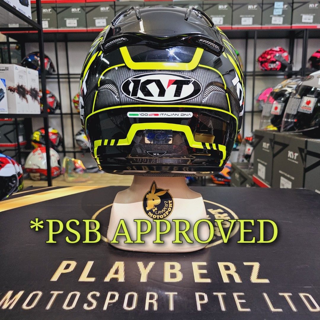 KYT HELLCAT ARROW HELMET, Motorcycles, Motorcycle Apparel on Carousell
