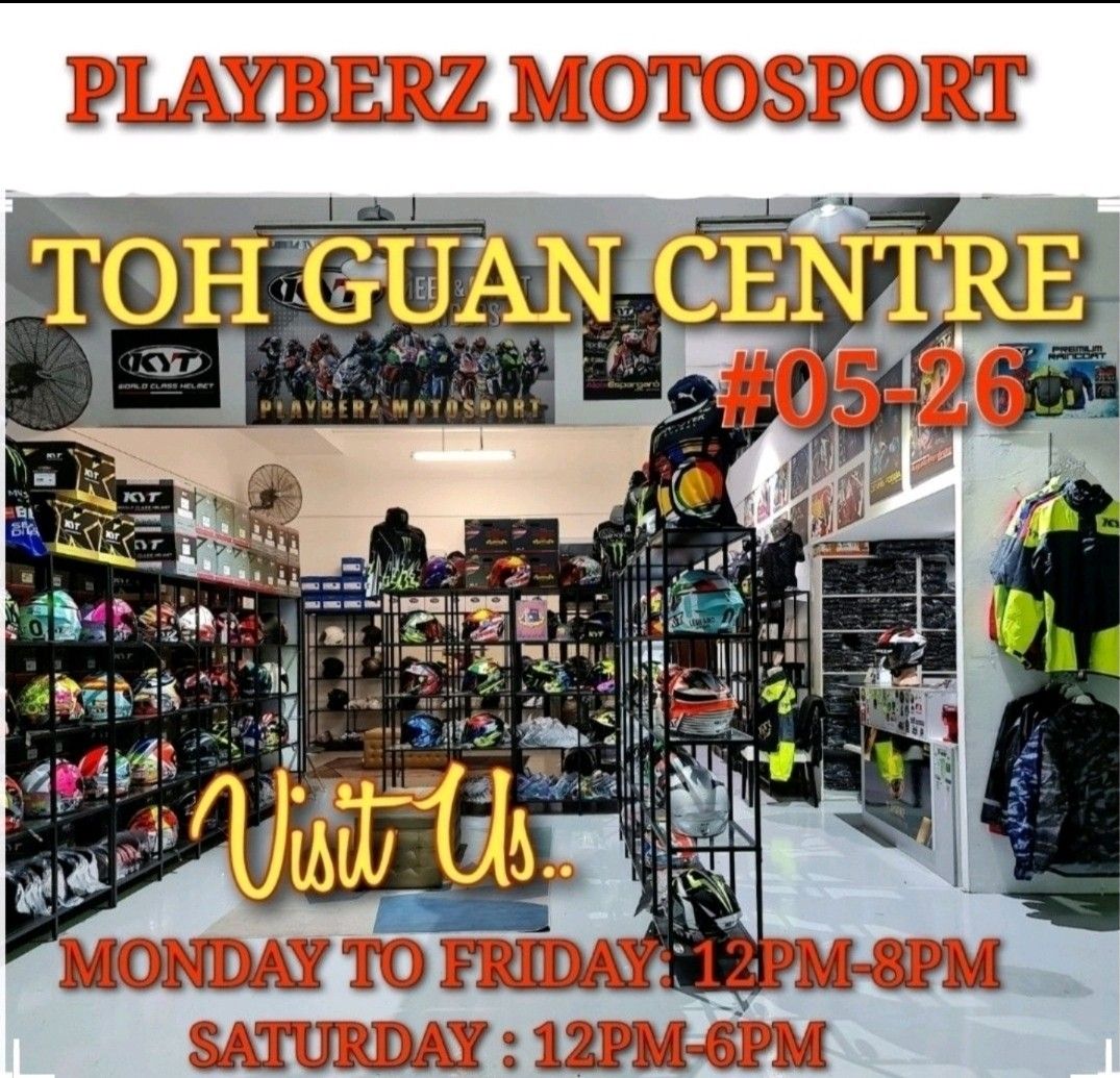 KYT HELLCAT NEON RED HELMET, Motorcycles, Motorcycle Apparel on Carousell