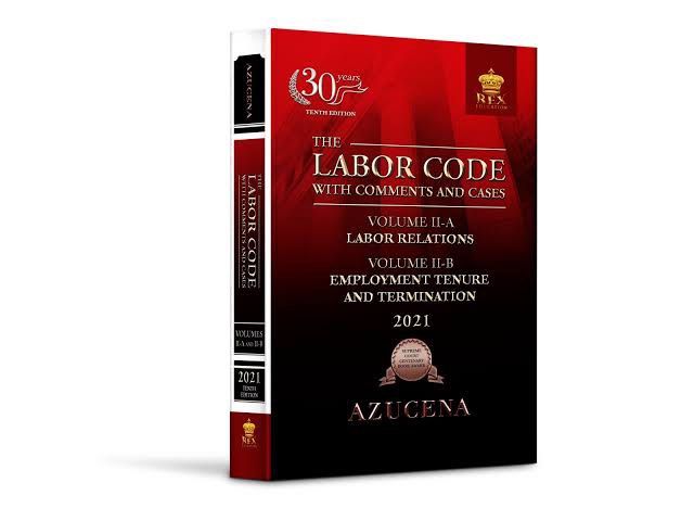 Labor Code by Azucena 2021 on Carousell
