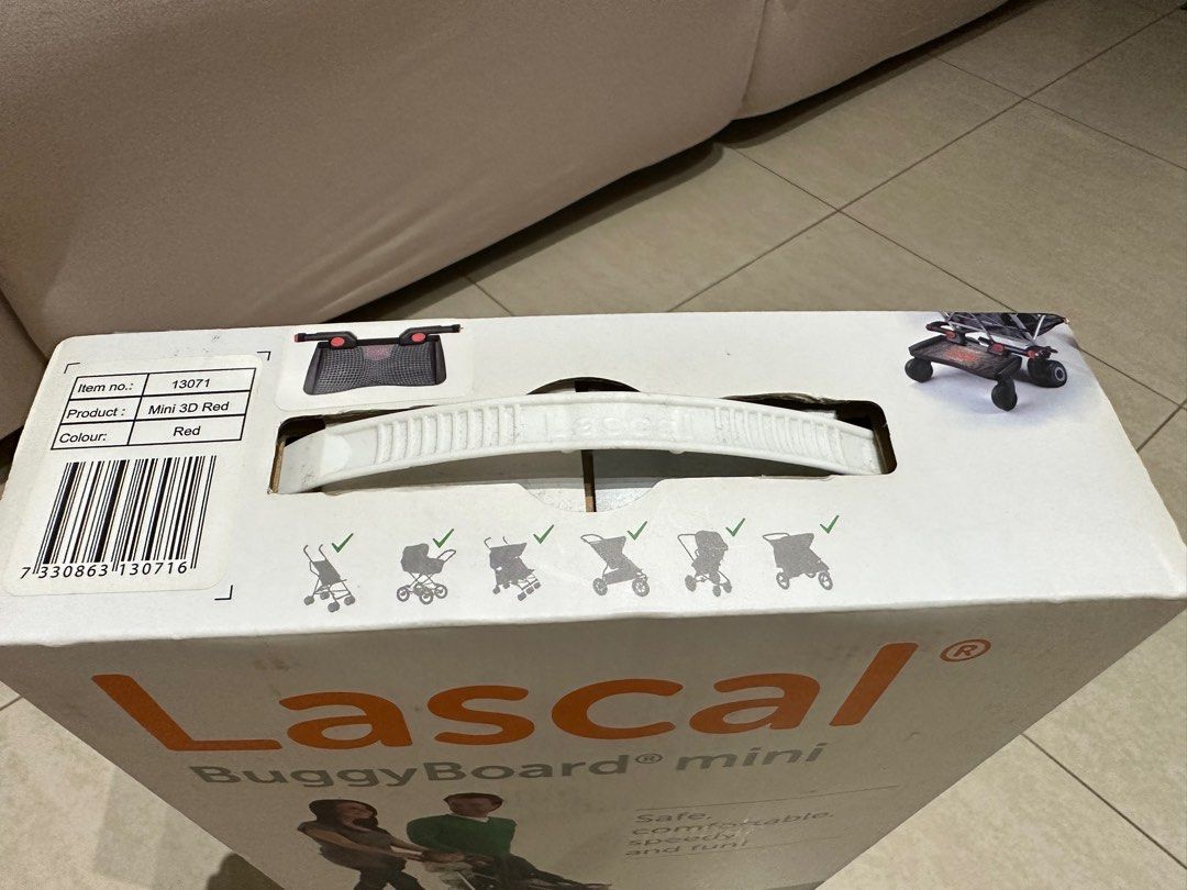 Lascal BuggyBoard mini with Box, Babies & Kids, Going Out, Other Babies Going Out Needs on Carousell